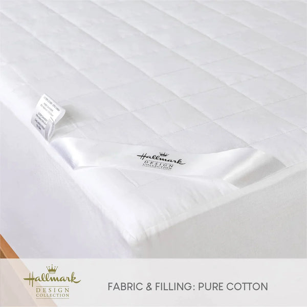 Hallmark Pure Cotton Mattress Protector – Ultimate Protection & Comfort ...